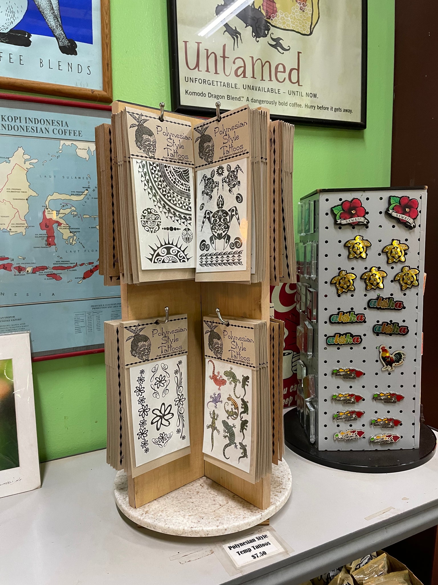 Ahupua'a Tattoos #3027– Rubber Stamp Plantation