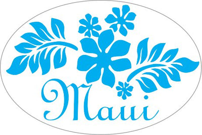Floral Maui Decals– Rubber Stamp Plantation