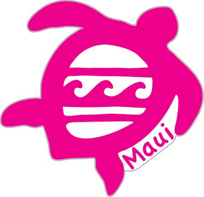 Wave Honu Maui Decals– Rubber Stamp Plantation