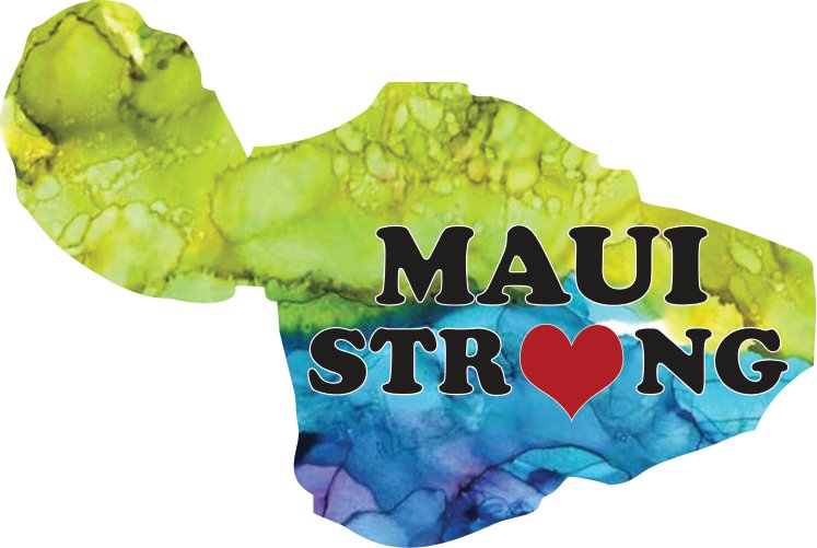 Maui Strong Island Decals– Rubber Stamp Plantation