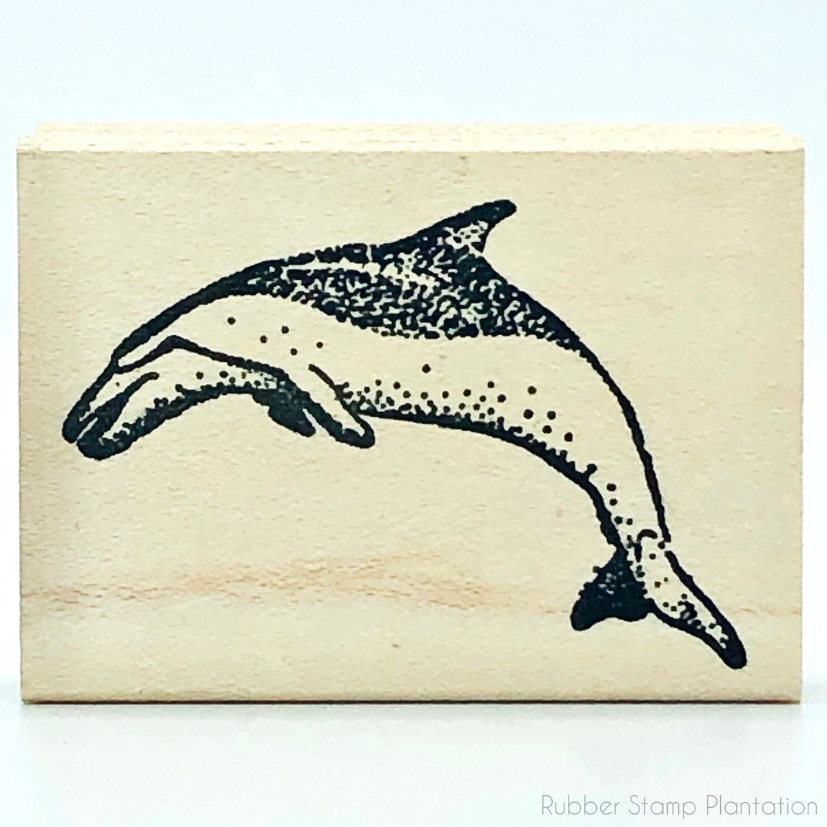Dolphin Stamp– Rubber Stamp Plantation