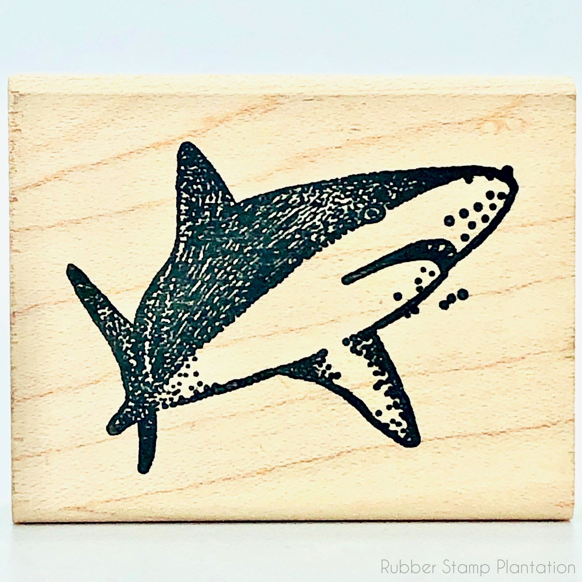 Shark Stamp– Rubber Stamp Plantation