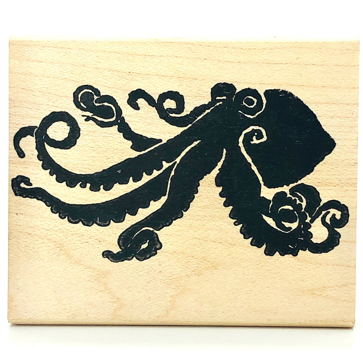 Octopus Stamp– Rubber Stamp Plantation