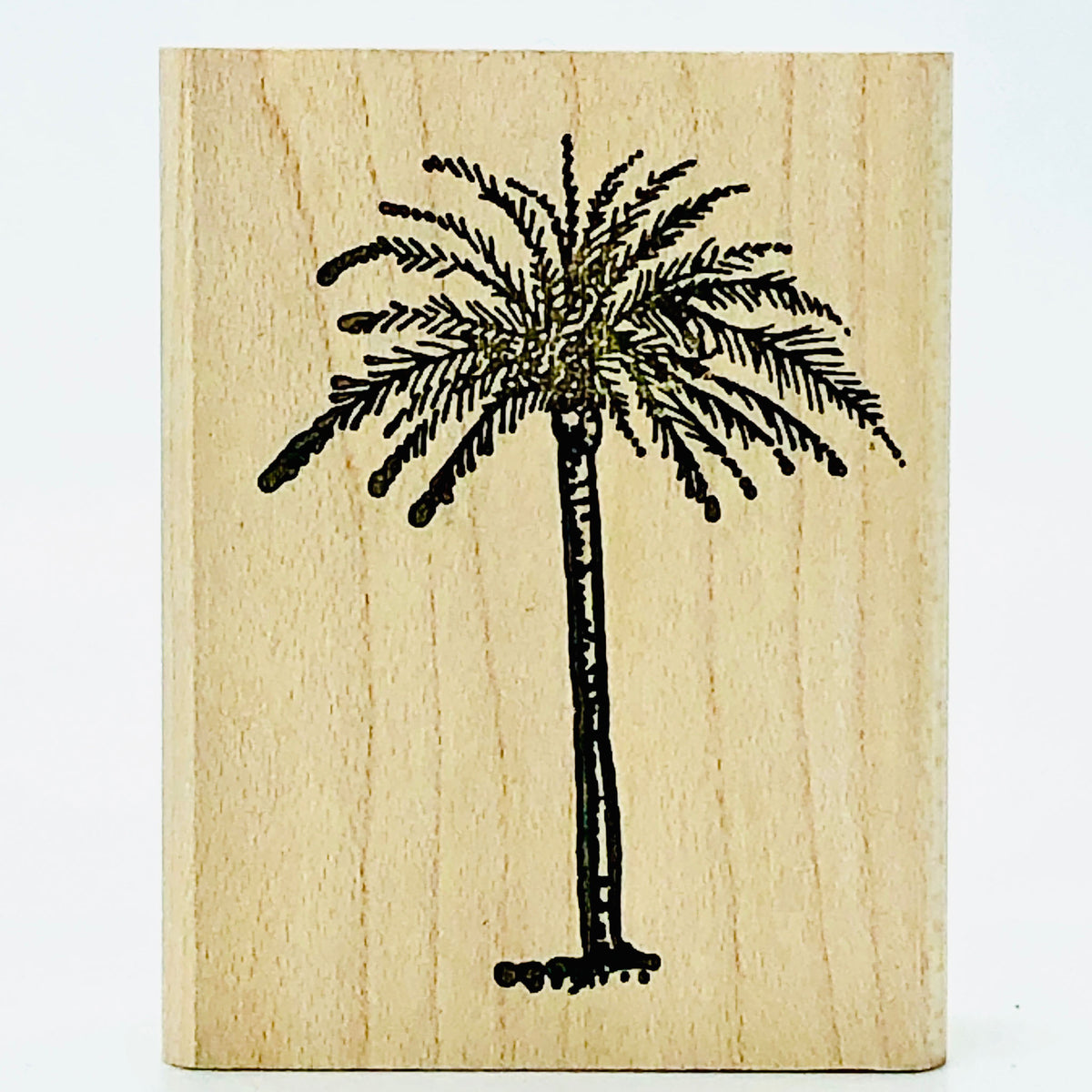 Single Palm Stamp– Rubber Stamp Plantation