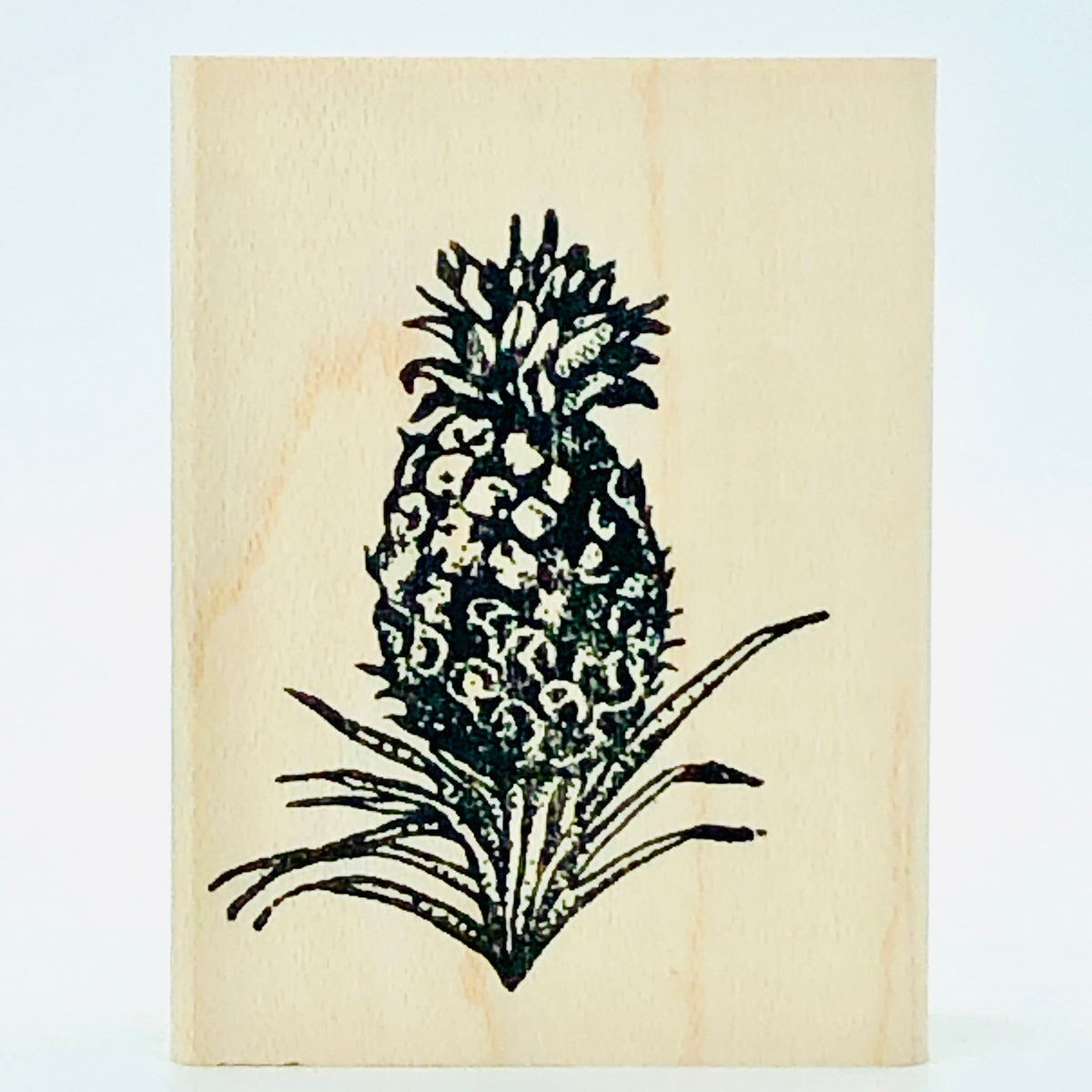 Pineapple Plant Stamp– Rubber Stamp Plantation
