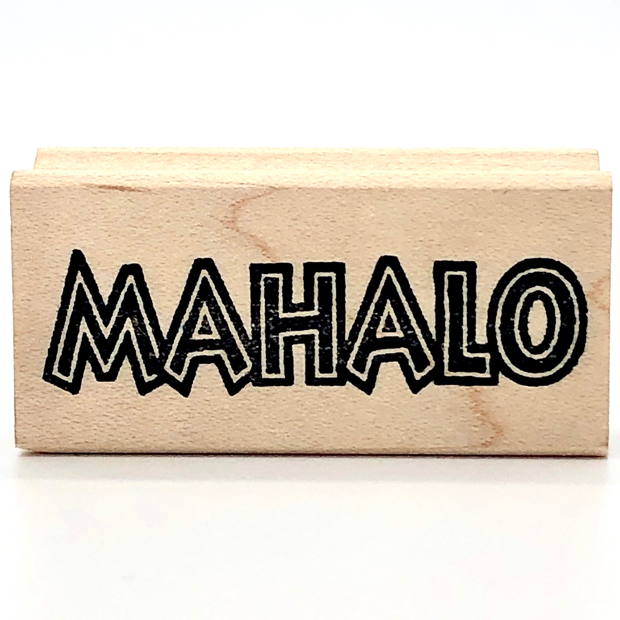 New Mahalo Stamp– Rubber Stamp Plantation