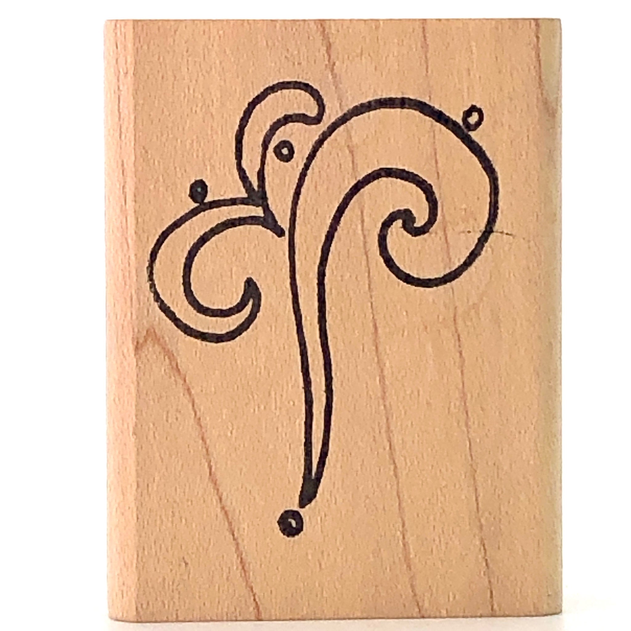 Retro Splash Stamp– Rubber Stamp Plantation