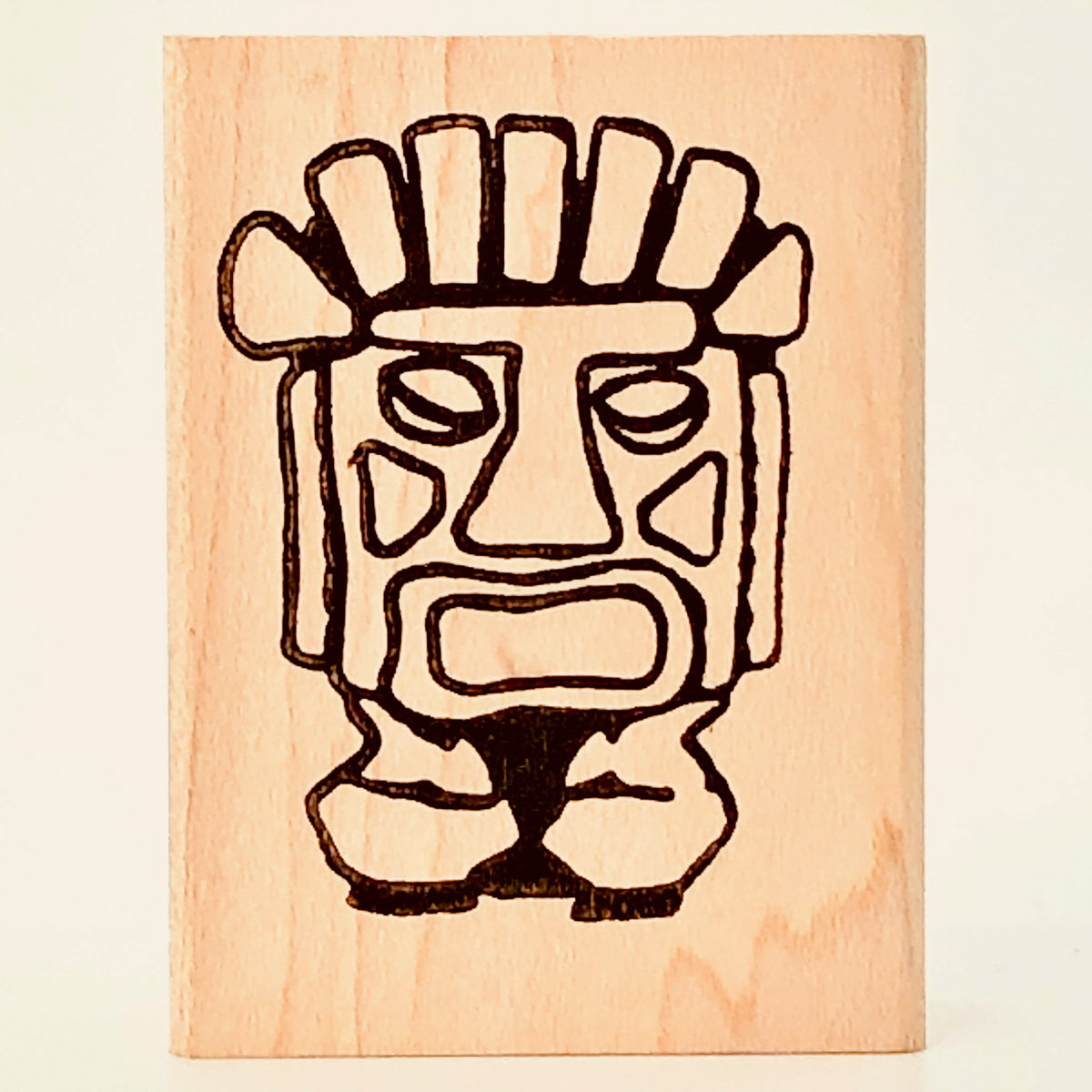 Retro Tiki Stamp– Rubber Stamp Plantation