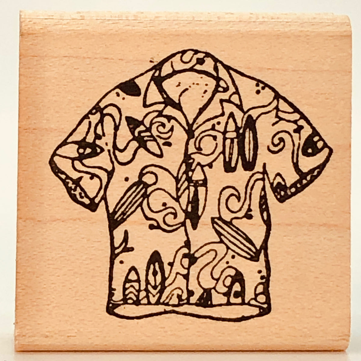 Medium Surf Shirt Stamp– Rubber Stamp Plantation