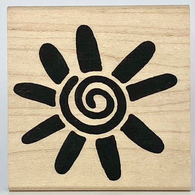 Large Sun Stamp– Rubber Stamp Plantation