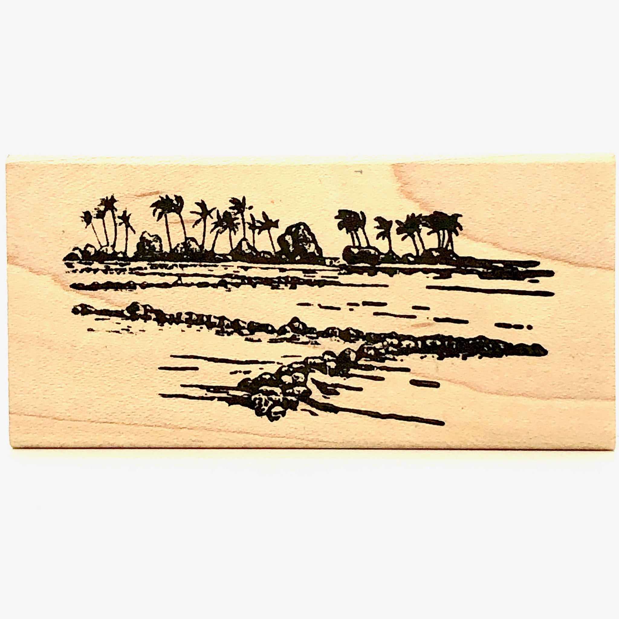 Reef Scene Stamp– Rubber Stamp Plantation