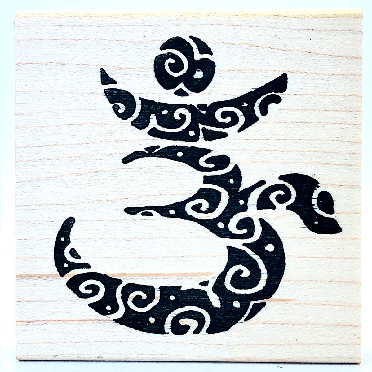 X-Large Om Stamp– Rubber Stamp Plantation