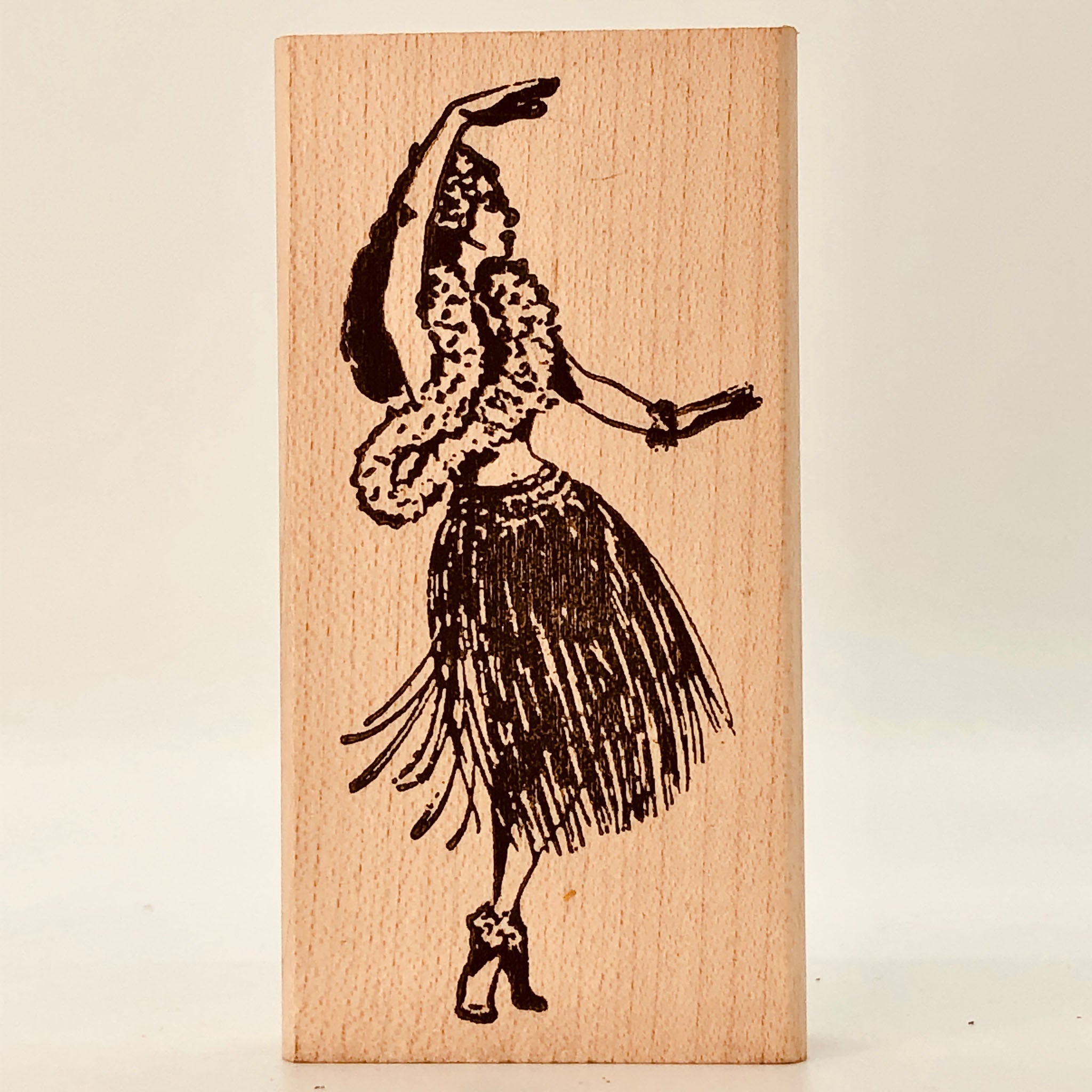 Vintage Hula Stamp– Rubber Stamp Plantation