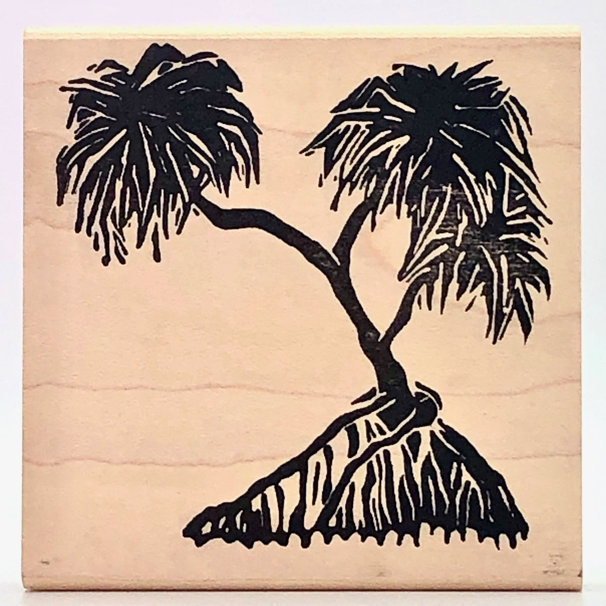 Carved Hala Tree Stamp– Rubber Stamp Plantation