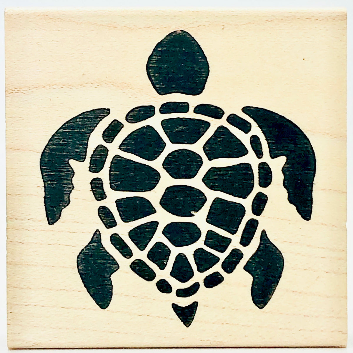 Medium Shell Honu Stamp– Rubber Stamp Plantation