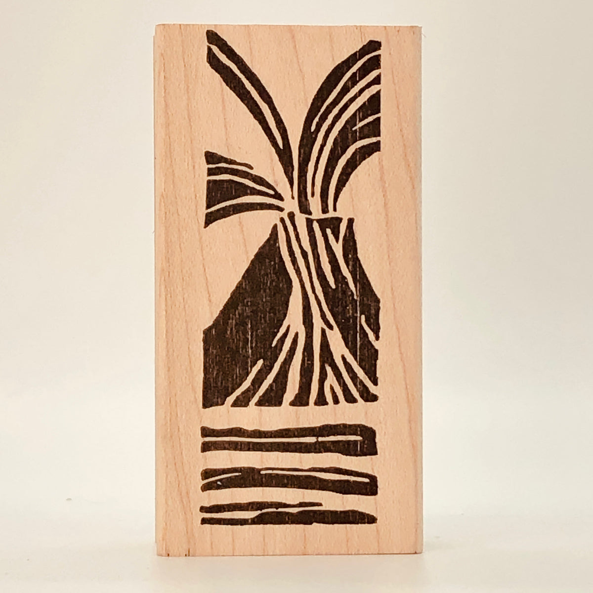 Volcano Carved Stamp– Rubber Stamp Plantation