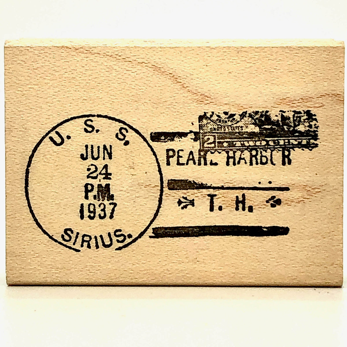 Pearl Harbor Post Mark Stamp– Rubber Stamp Plantation