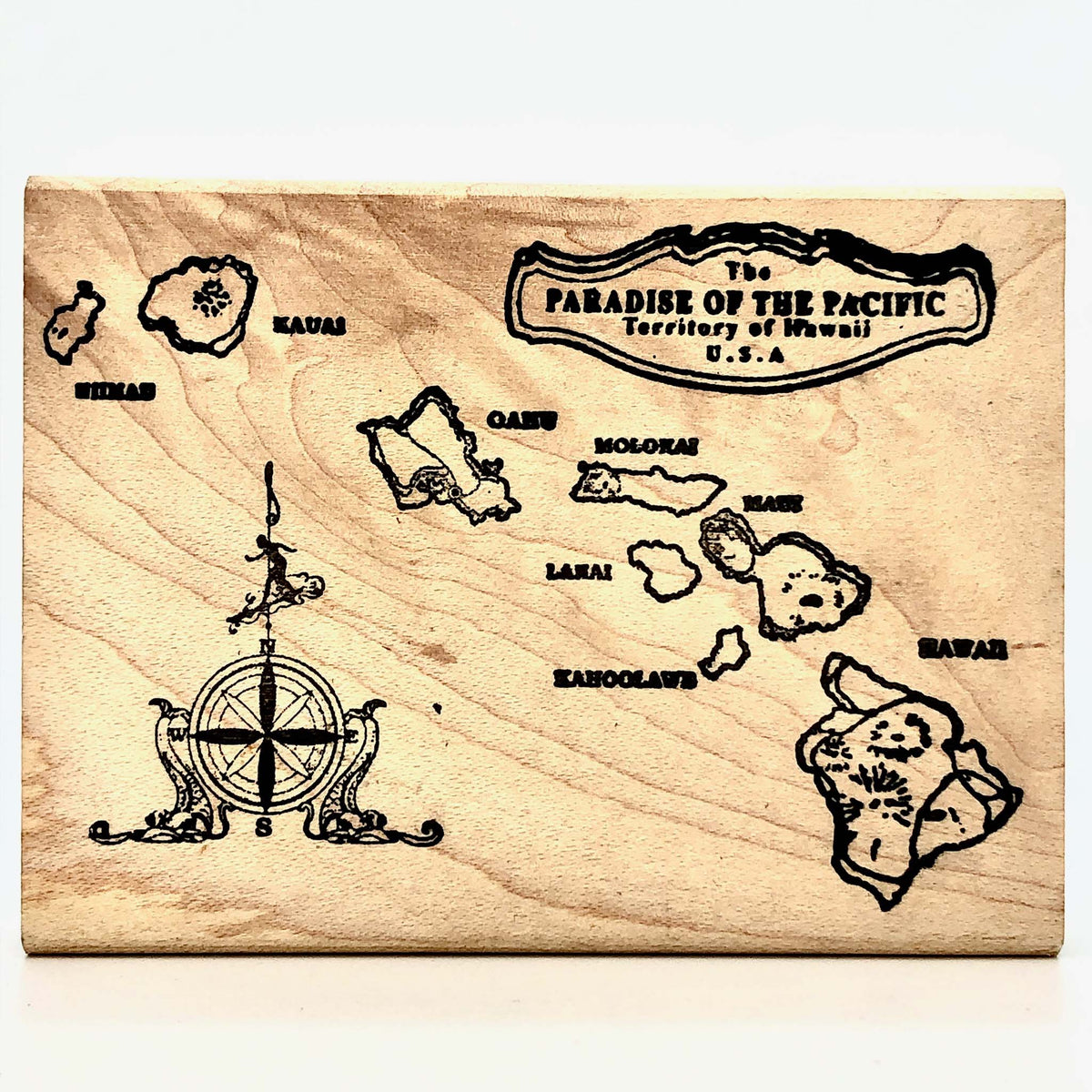 Map Stamp– Rubber Stamp Plantation