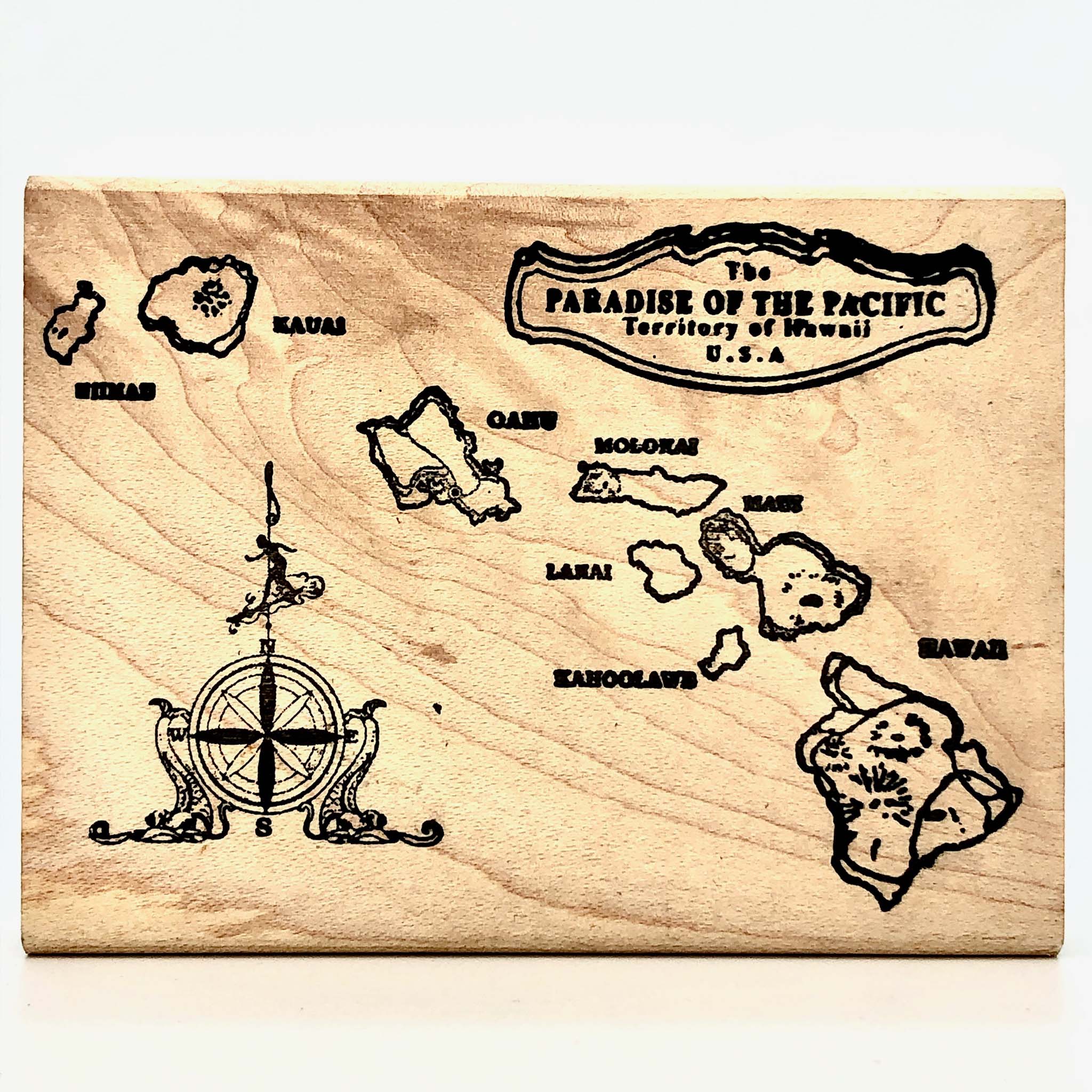 Map Stamp– Rubber Stamp Plantation