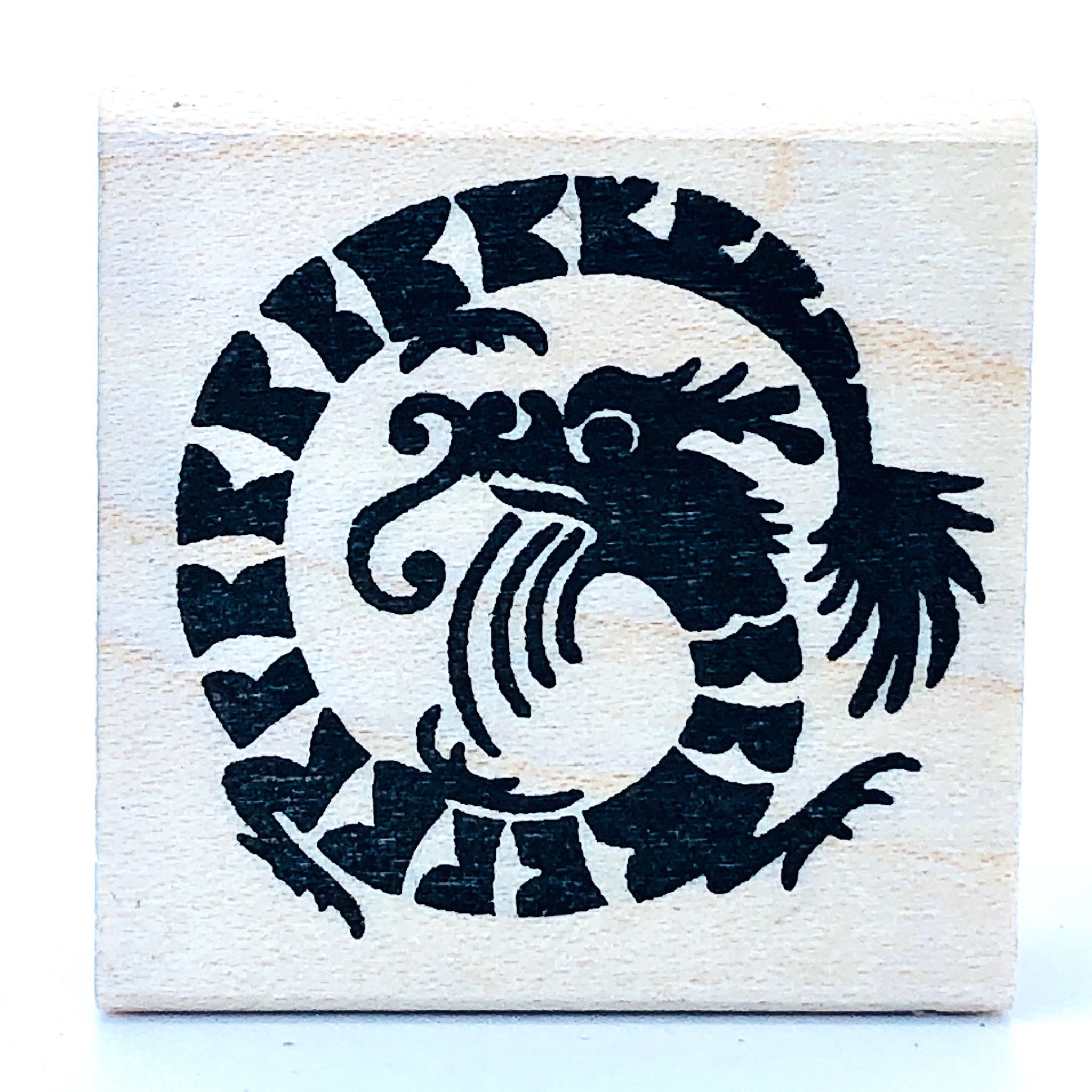 Petite Bold Dragon Stamp– Rubber Stamp Plantation