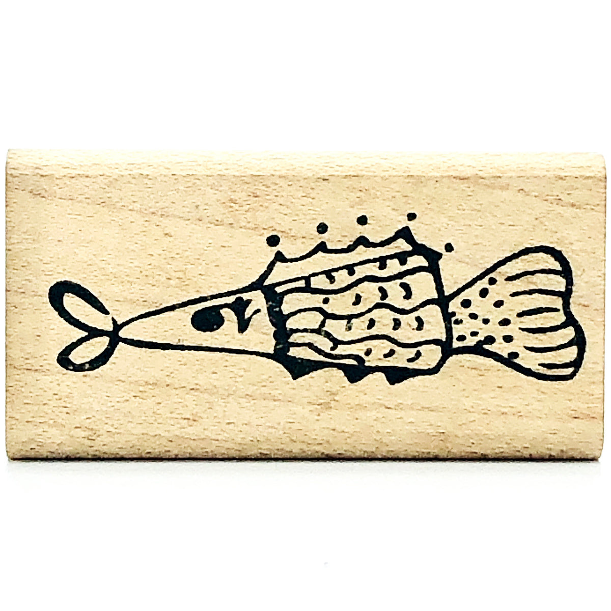 Kissy Fish Stamp– Rubber Stamp Plantation
