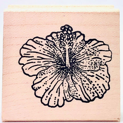 New Hibiscus Stamp– Rubber Stamp Plantation
