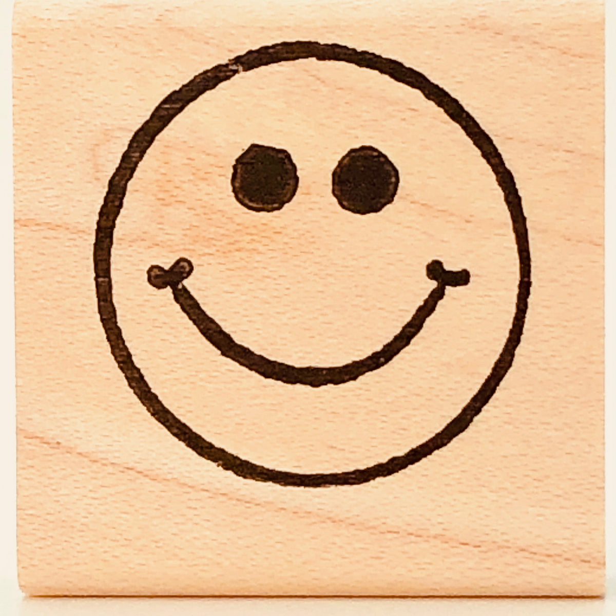 Smiley Face Stamp– Rubber Stamp Plantation