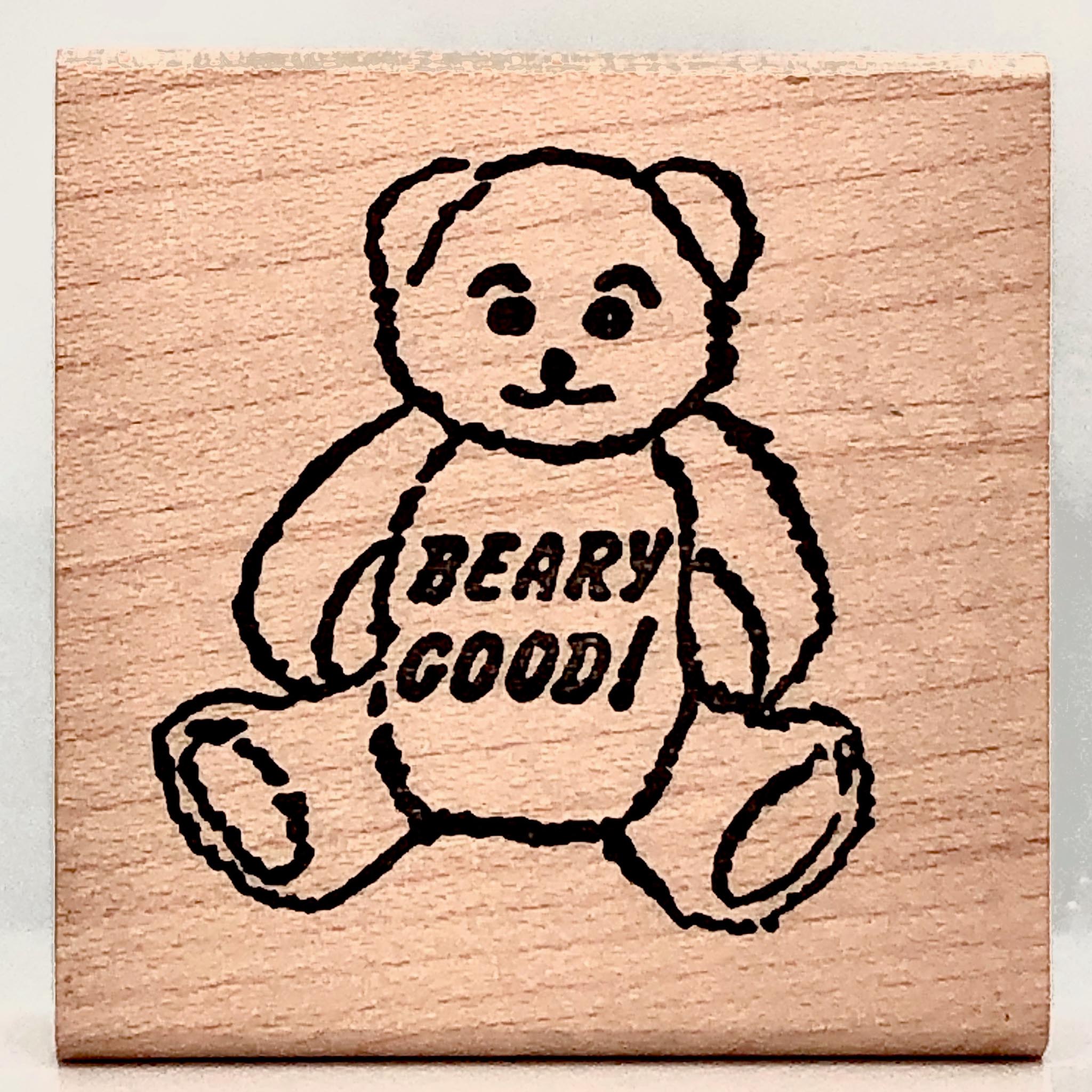 Beary Good Stamp– Rubber Stamp Plantation