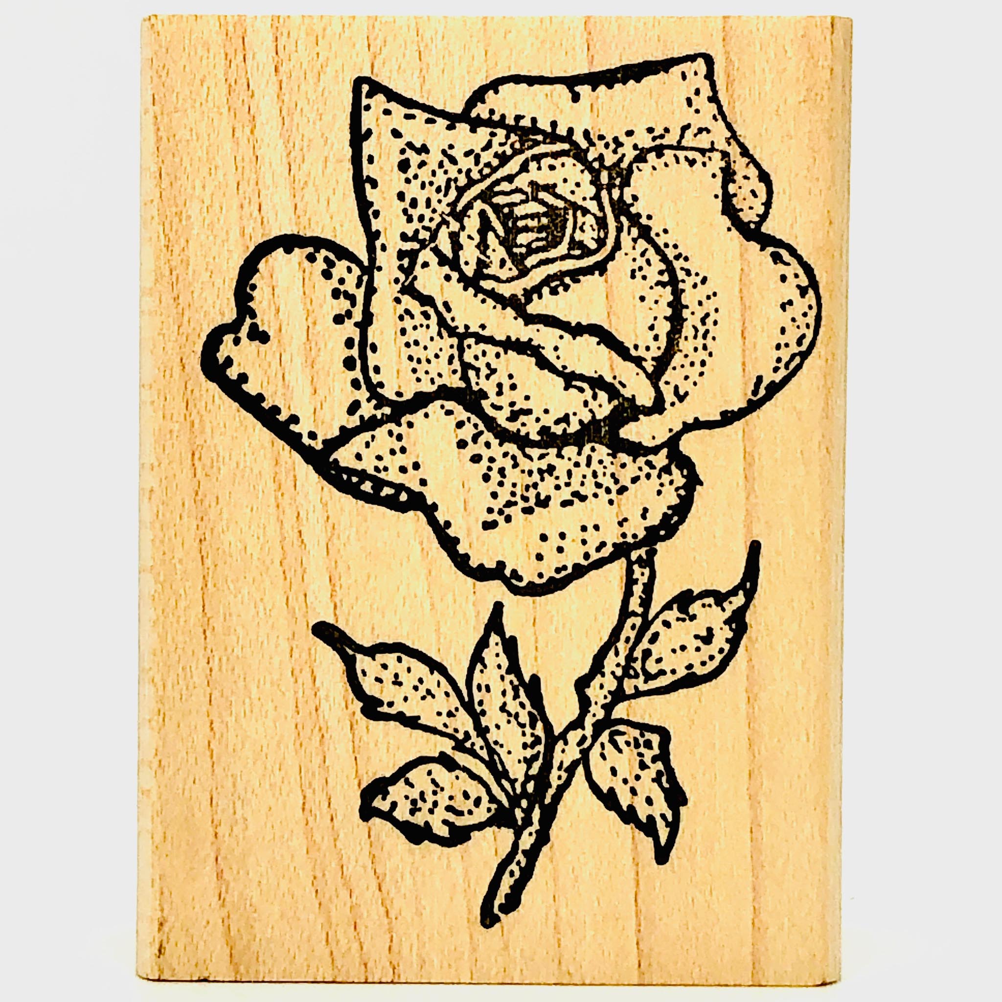 Rose Stamp– Rubber Stamp Plantation