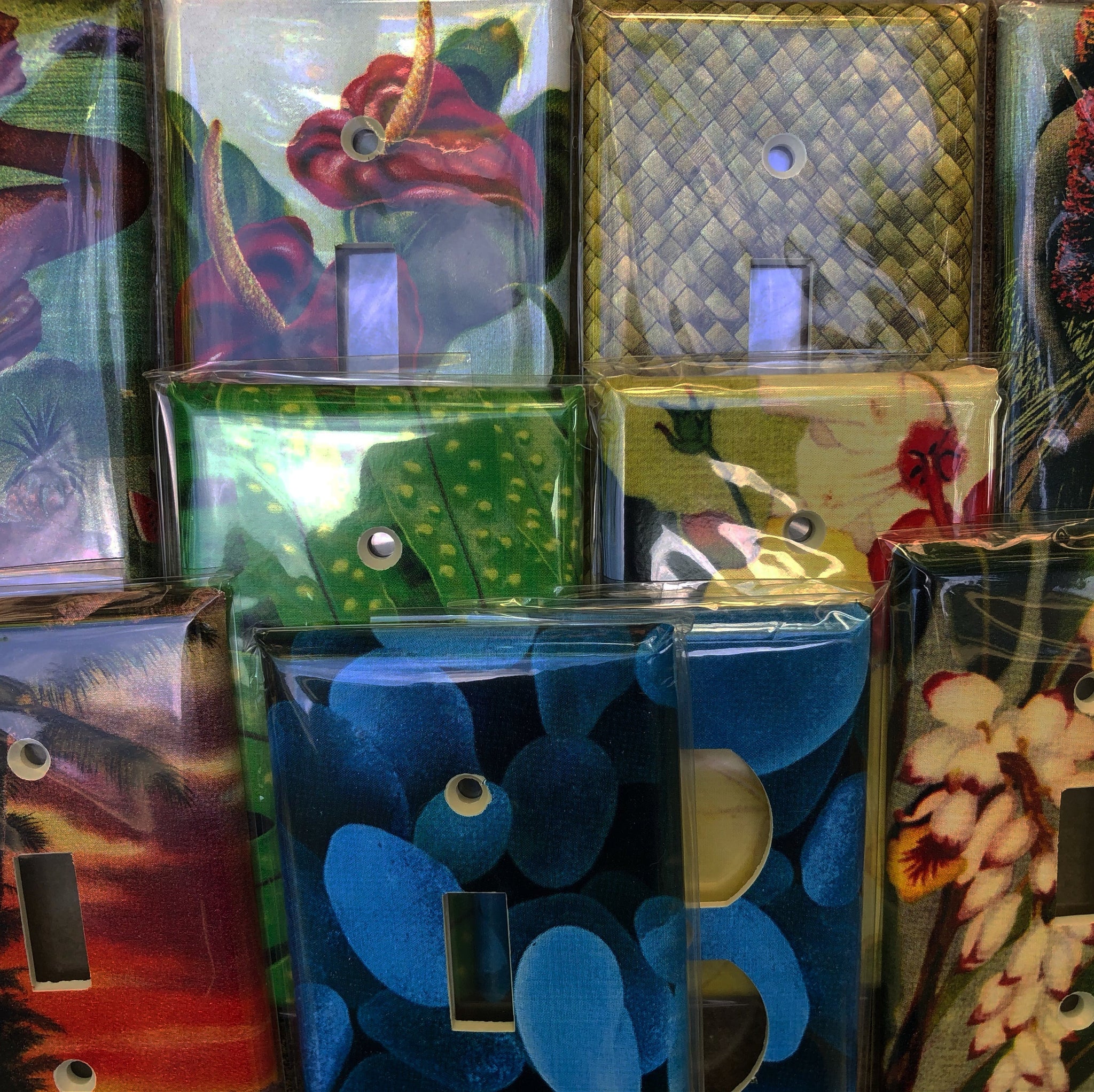 Beach Glass Light Switch Cover– Rubber Stamp Plantation