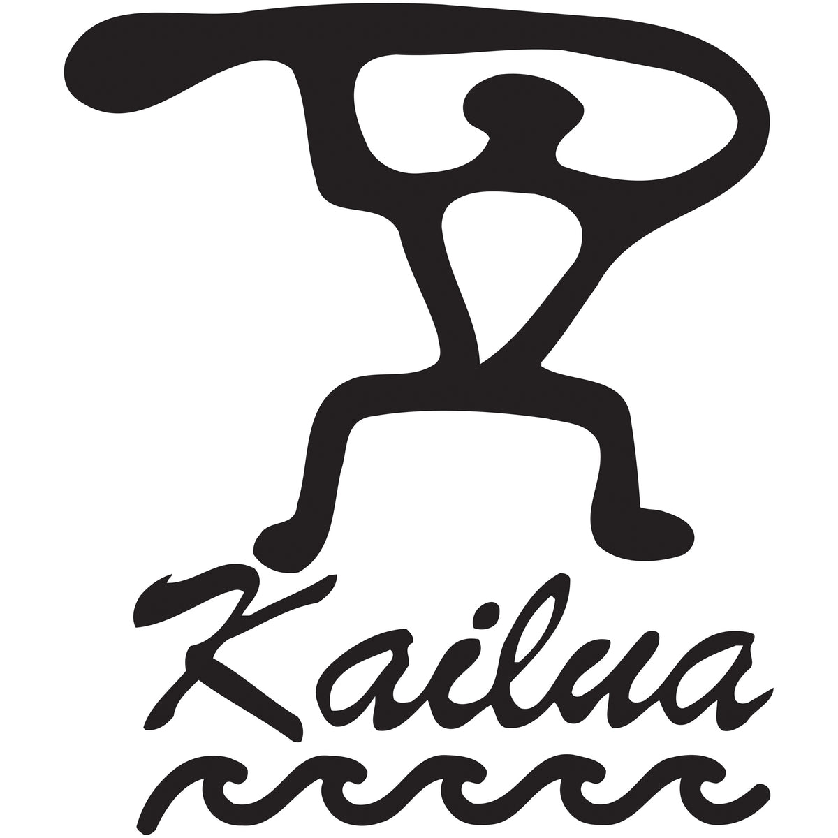 Kailua Paddler Decals– Rubber Stamp Plantation
