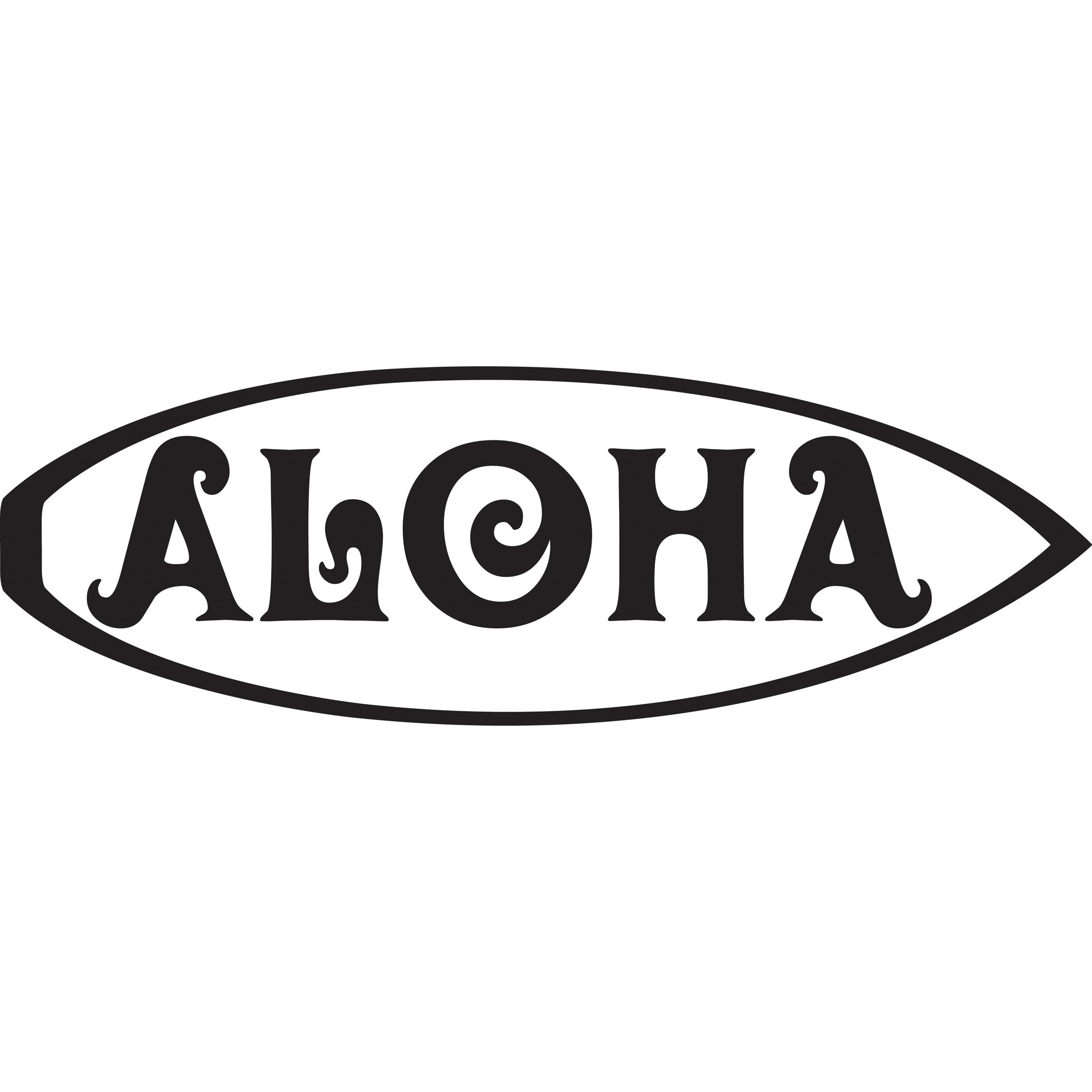 Aloha Board Decals– Rubber Stamp Plantation