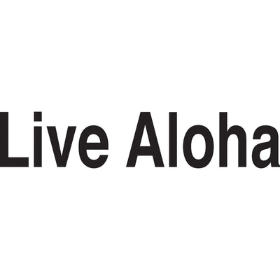 Live Aloha Decals– Rubber Stamp Plantation