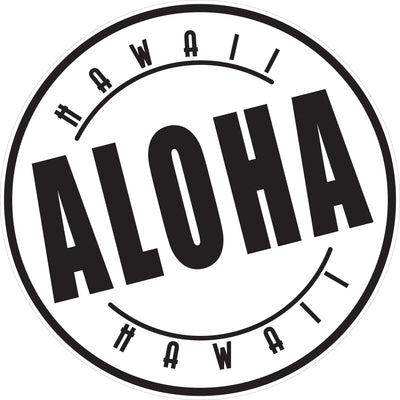 Hawaii Aloha Decals– Rubber Stamp Plantation