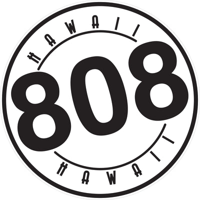 Hawaii 808 Decals– Rubber Stamp Plantation