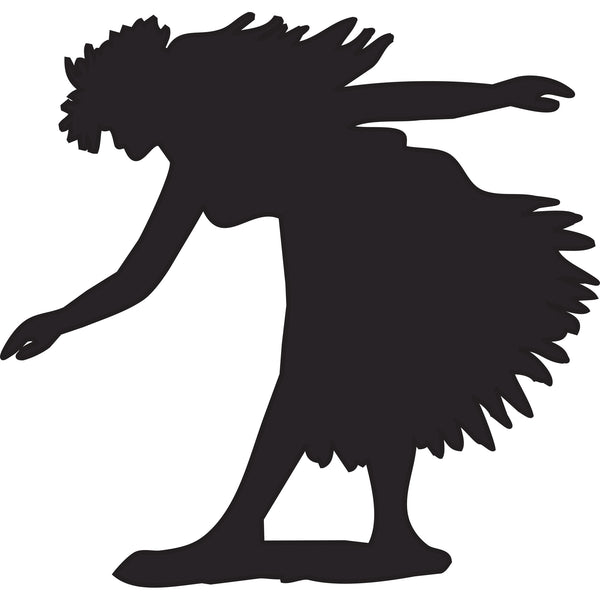 Hula Dancer Stencil