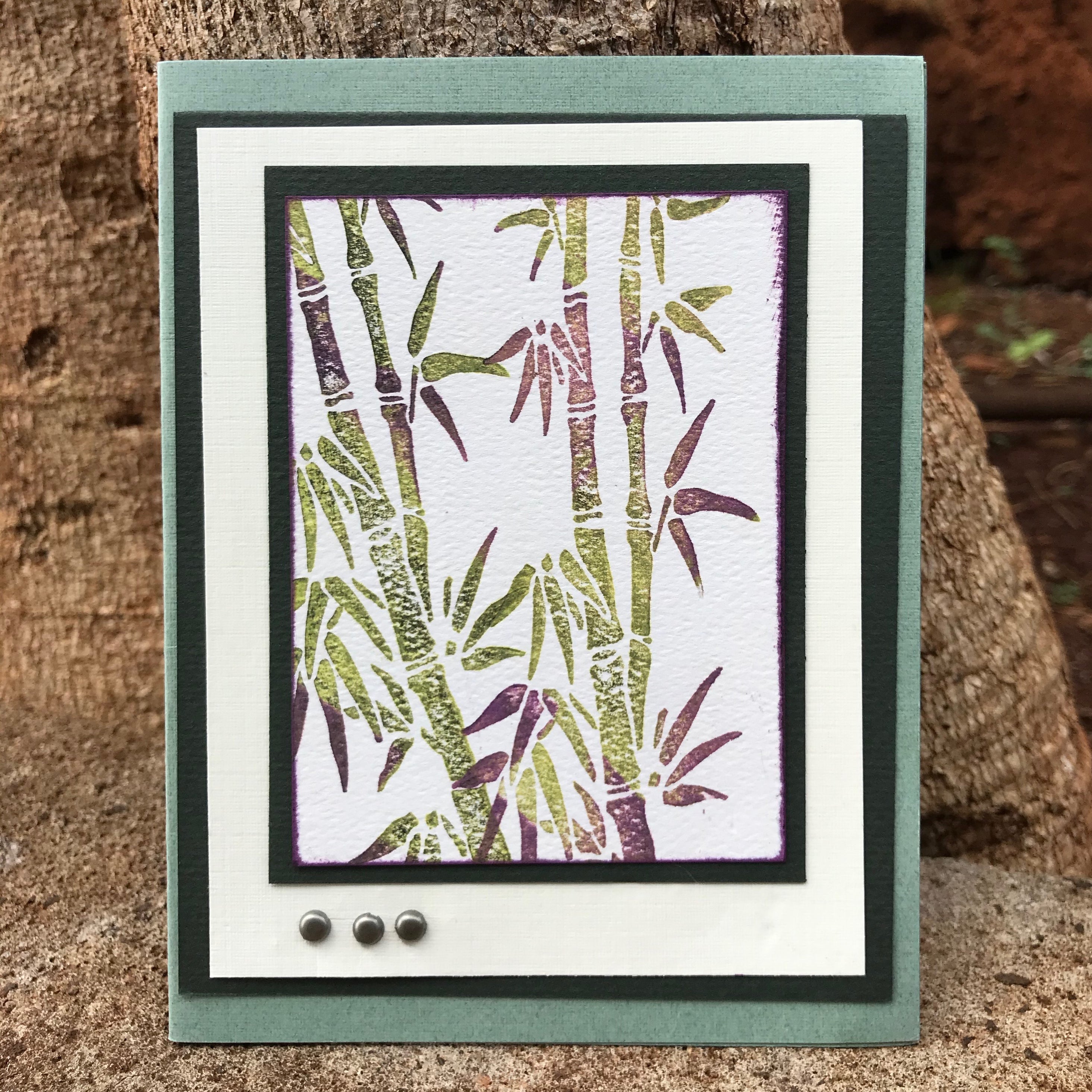 X-Large Bamboo Stamp– Rubber Stamp Plantation