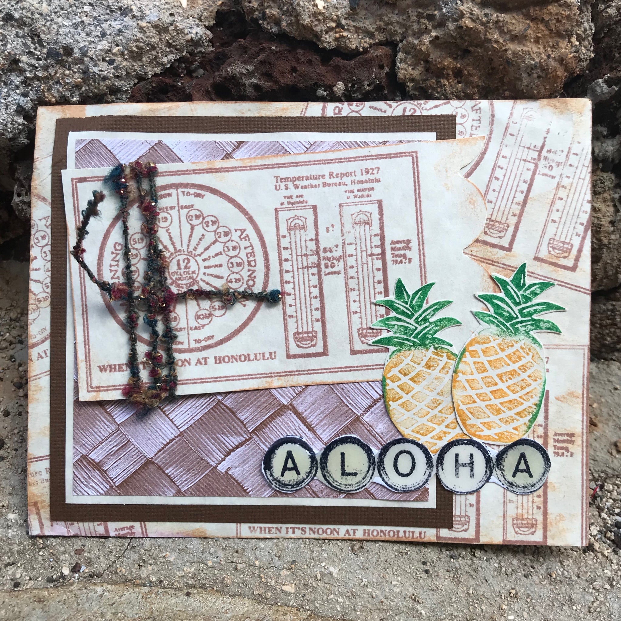 Key Aloha Stamp– Rubber Stamp Plantation