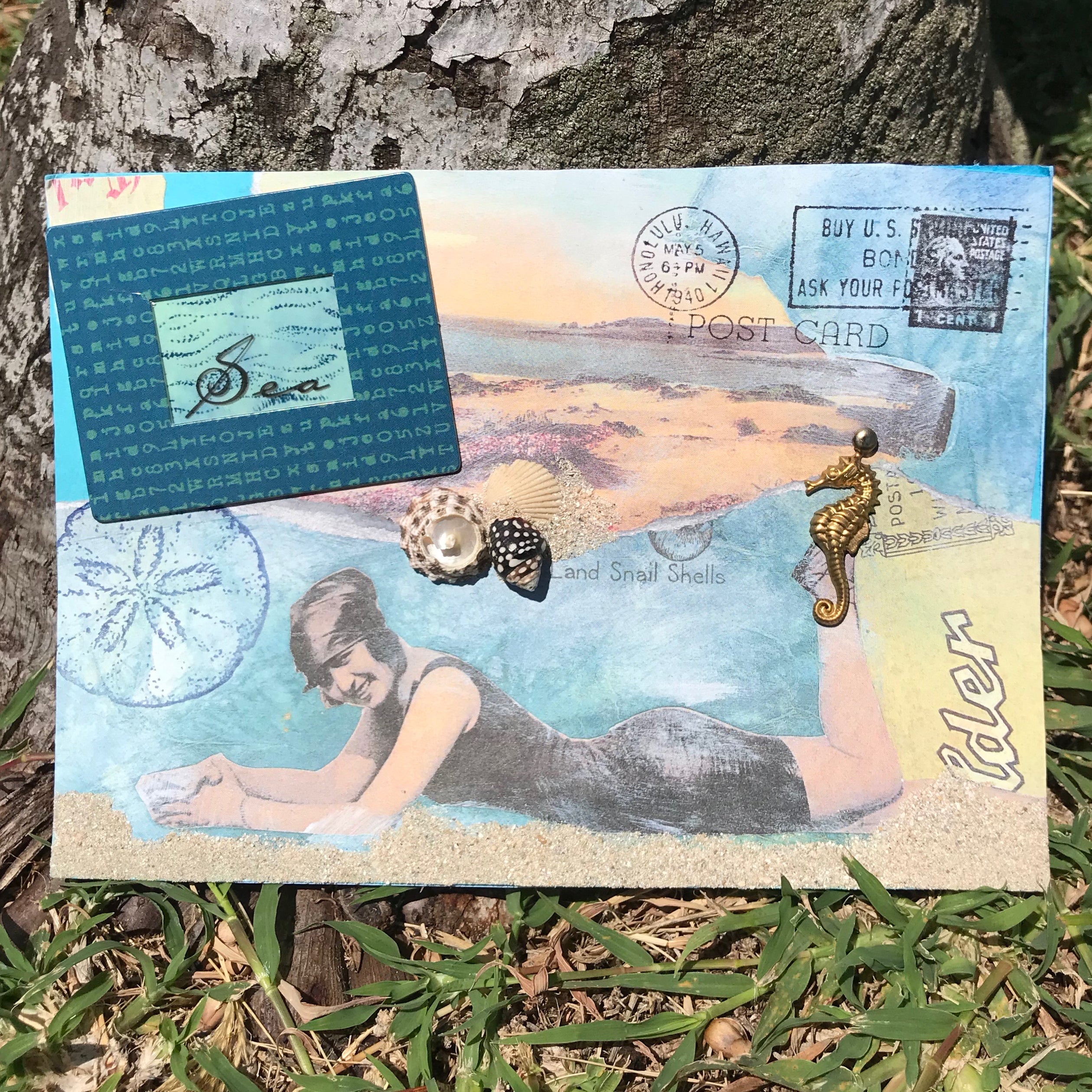 Sand/Water Stamp– Rubber Stamp Plantation