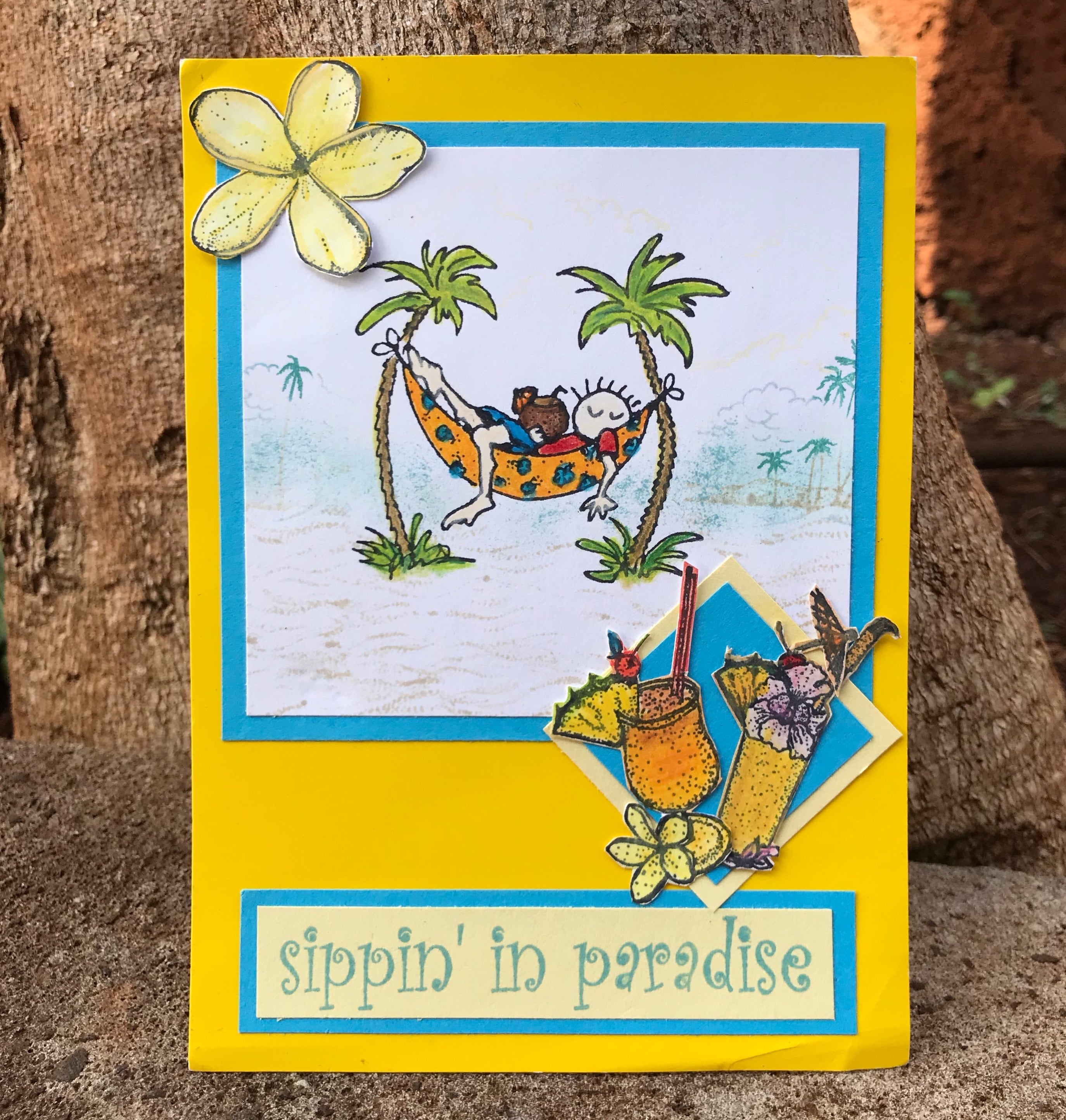 Tropical Itch Stamp– Rubber Stamp Plantation
