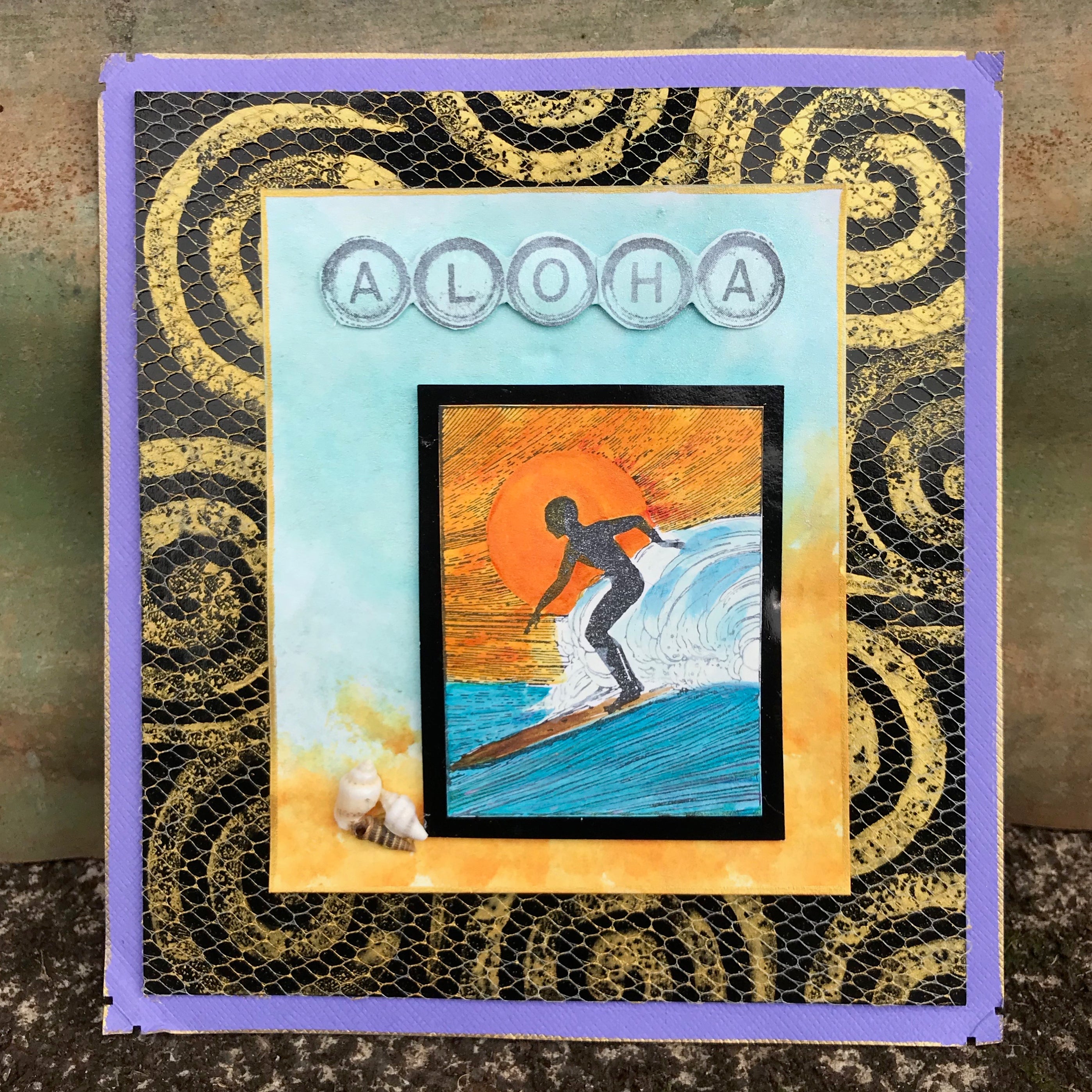 Key Aloha Stamp– Rubber Stamp Plantation