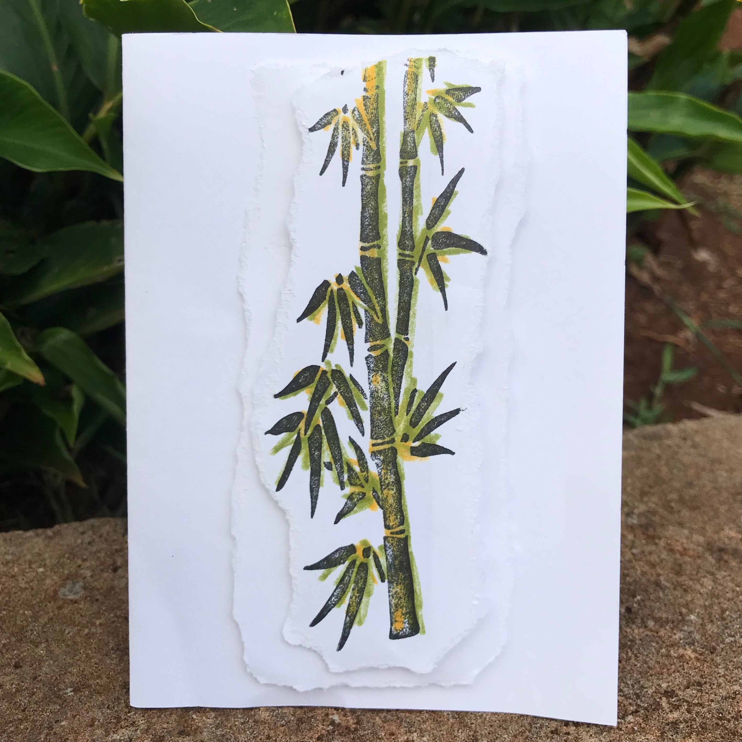 X-Large Bamboo Stamp– Rubber Stamp Plantation