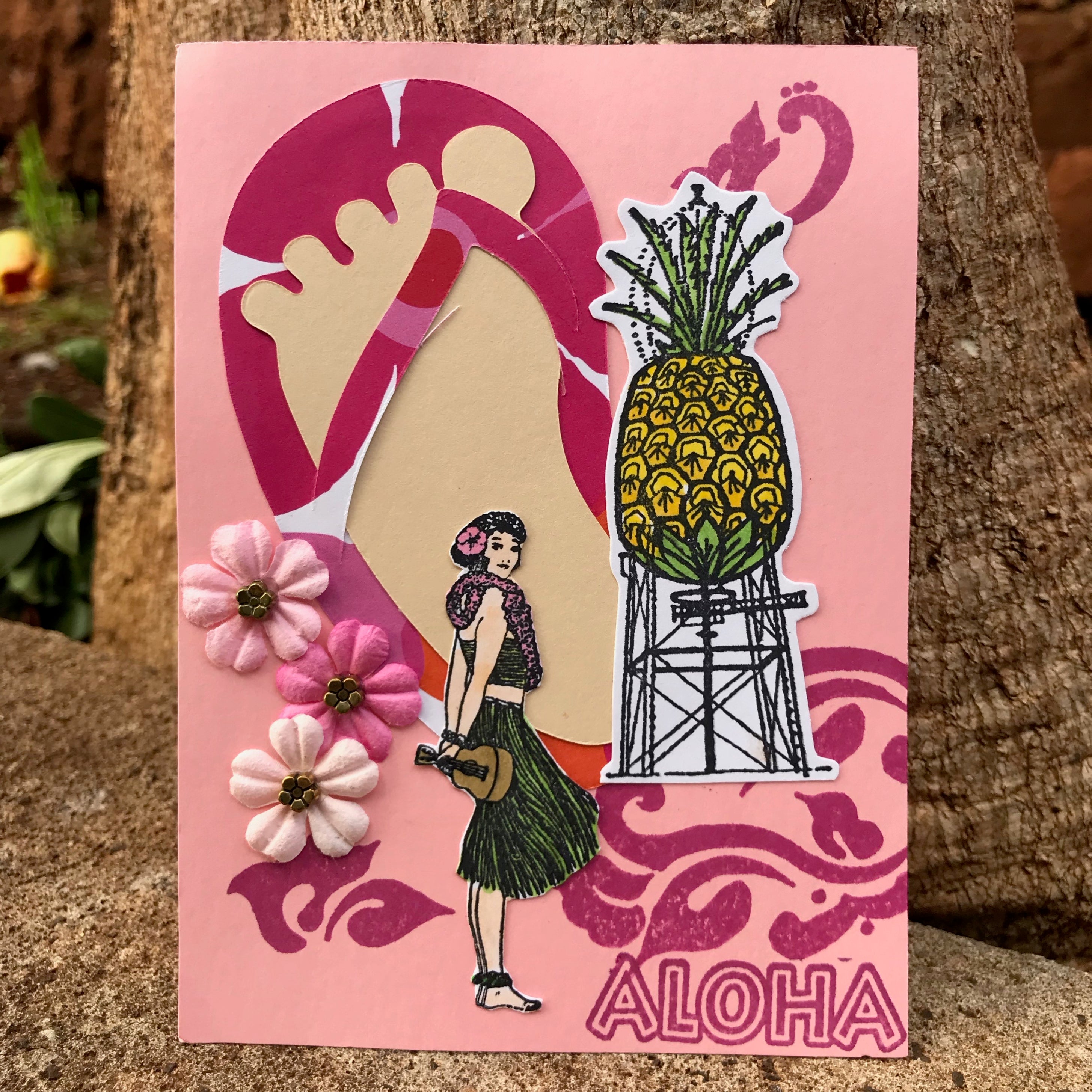 Retro Border Stamp– Rubber Stamp Plantation