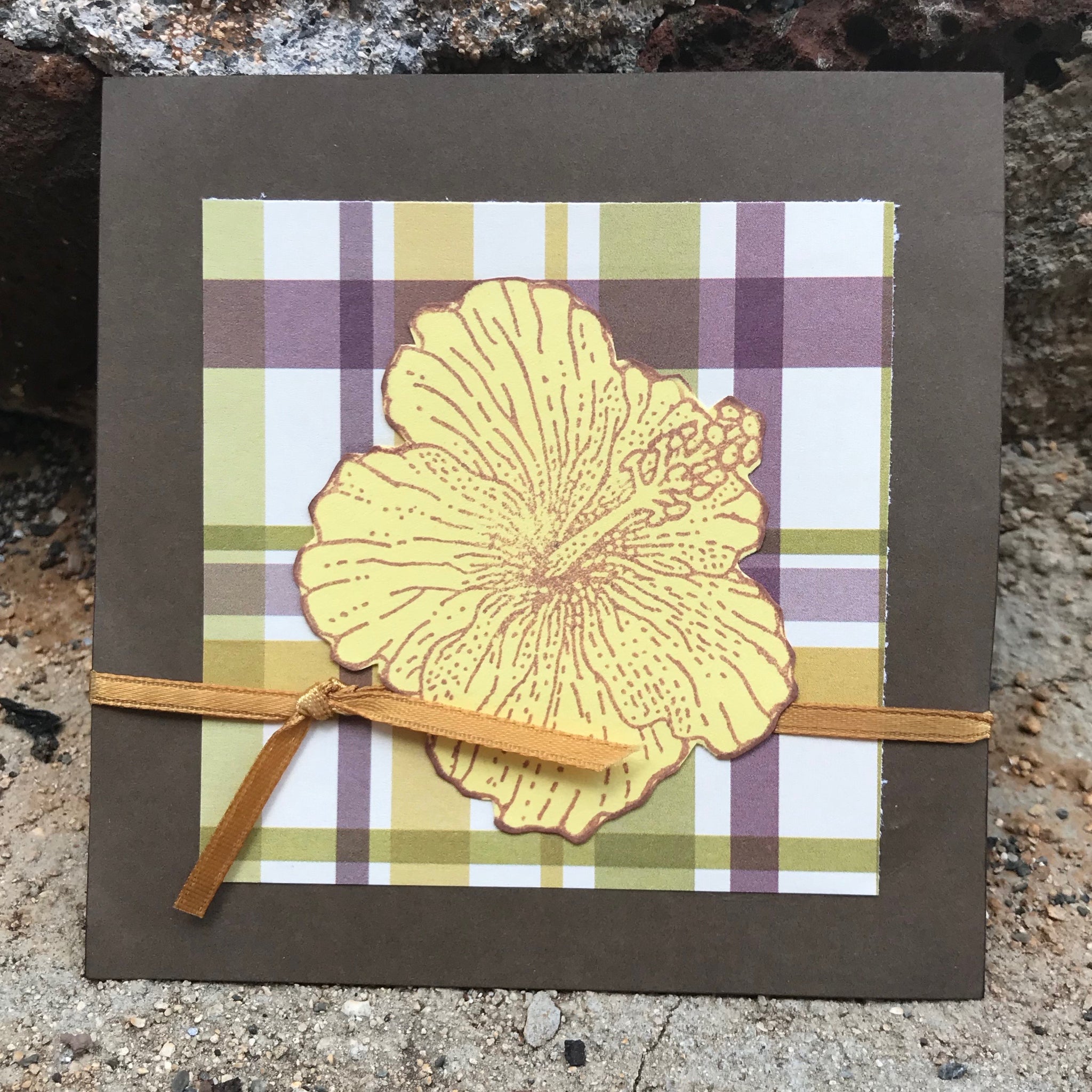 New Hibiscus Stamp– Rubber Stamp Plantation