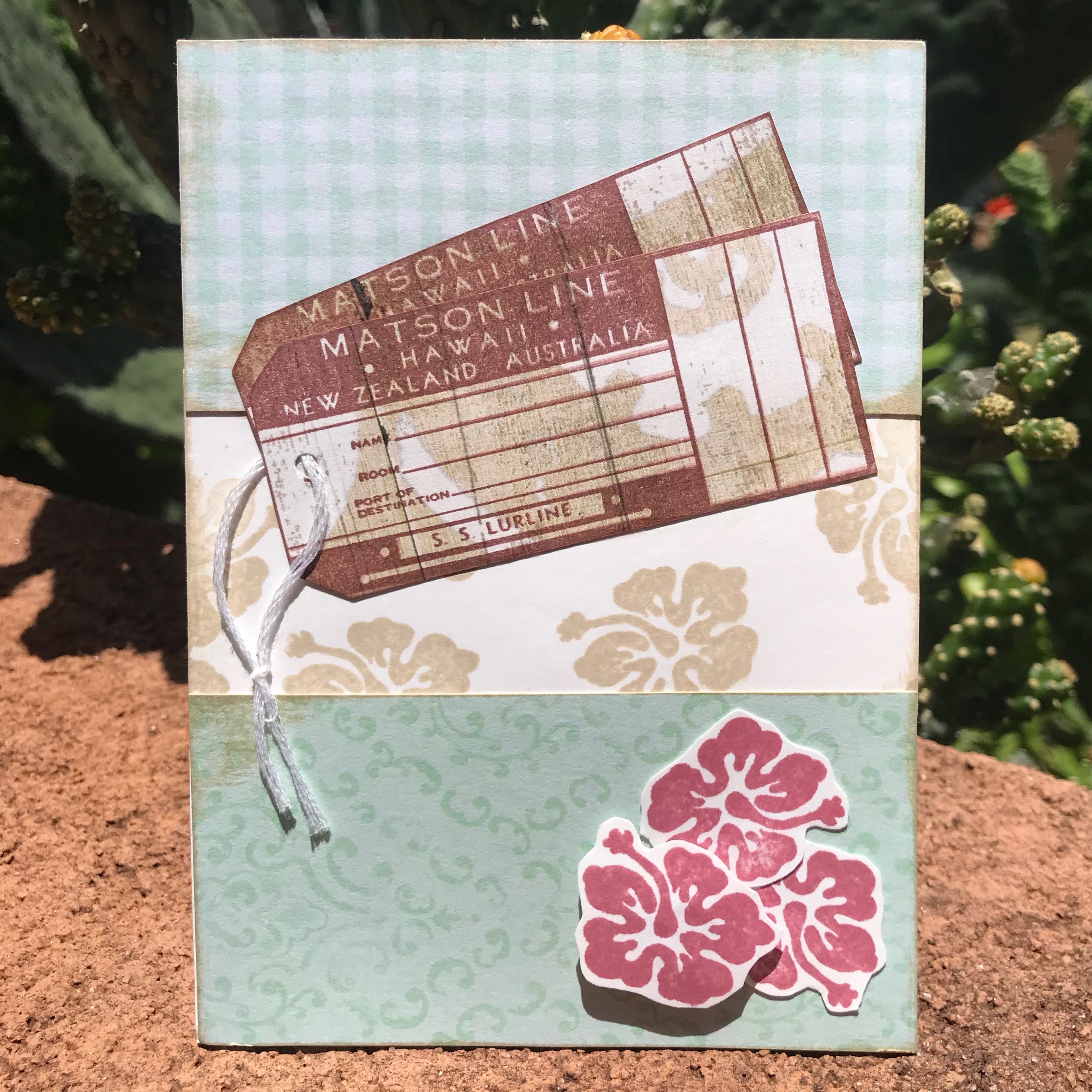 Large Matson Tag Stamp– Rubber Stamp Plantation