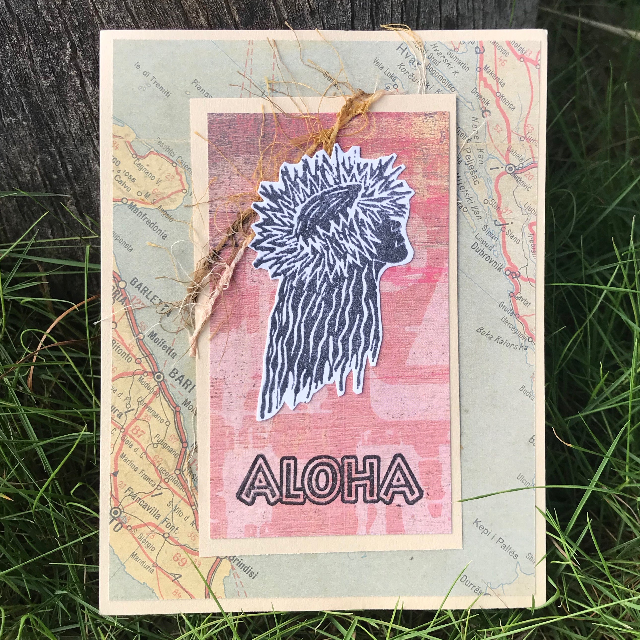New Aloha Stamp– Rubber Stamp Plantation