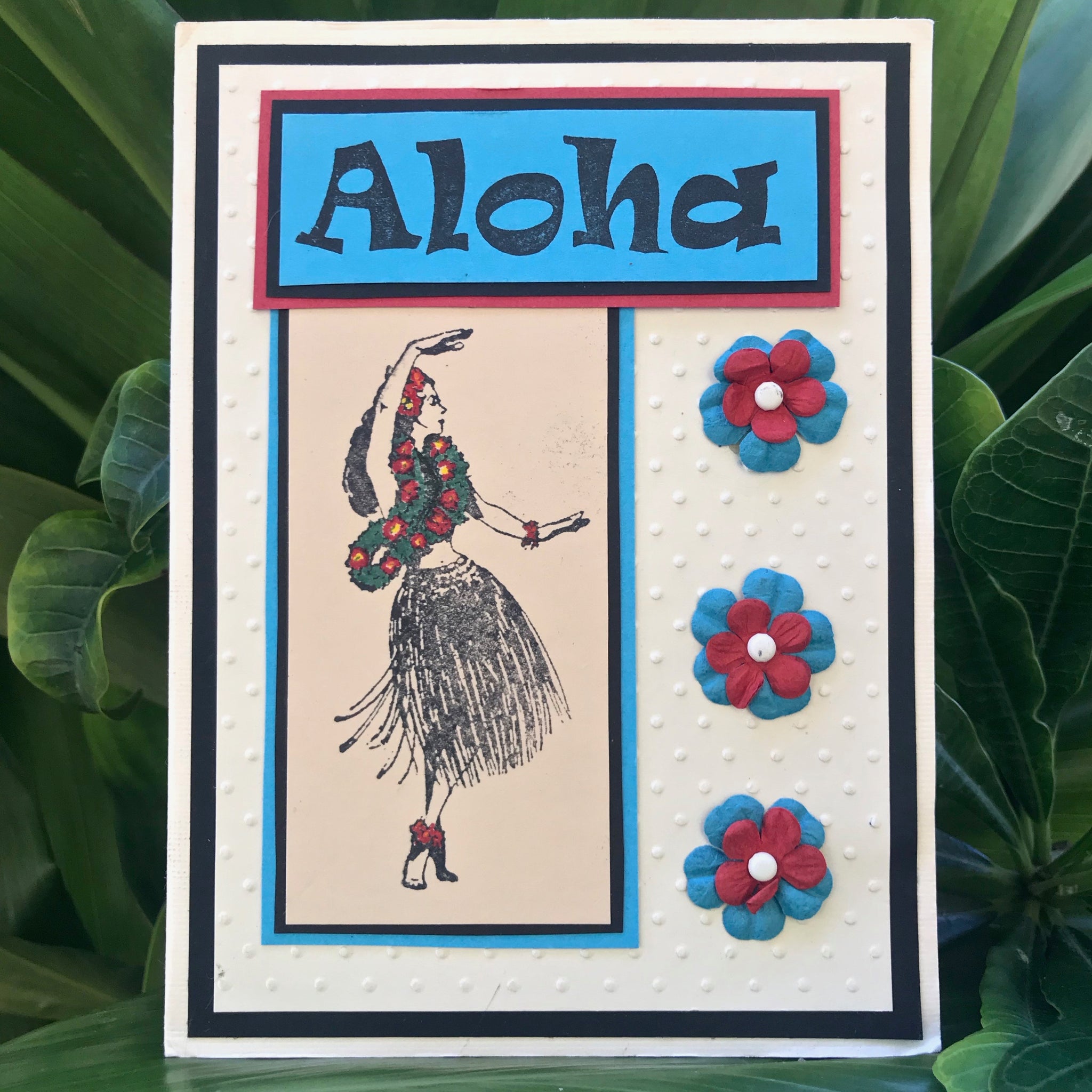 Retro Aloha Stamp– Rubber Stamp Plantation
