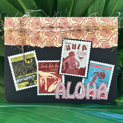 Woven Aloha Stamp– Rubber Stamp Plantation