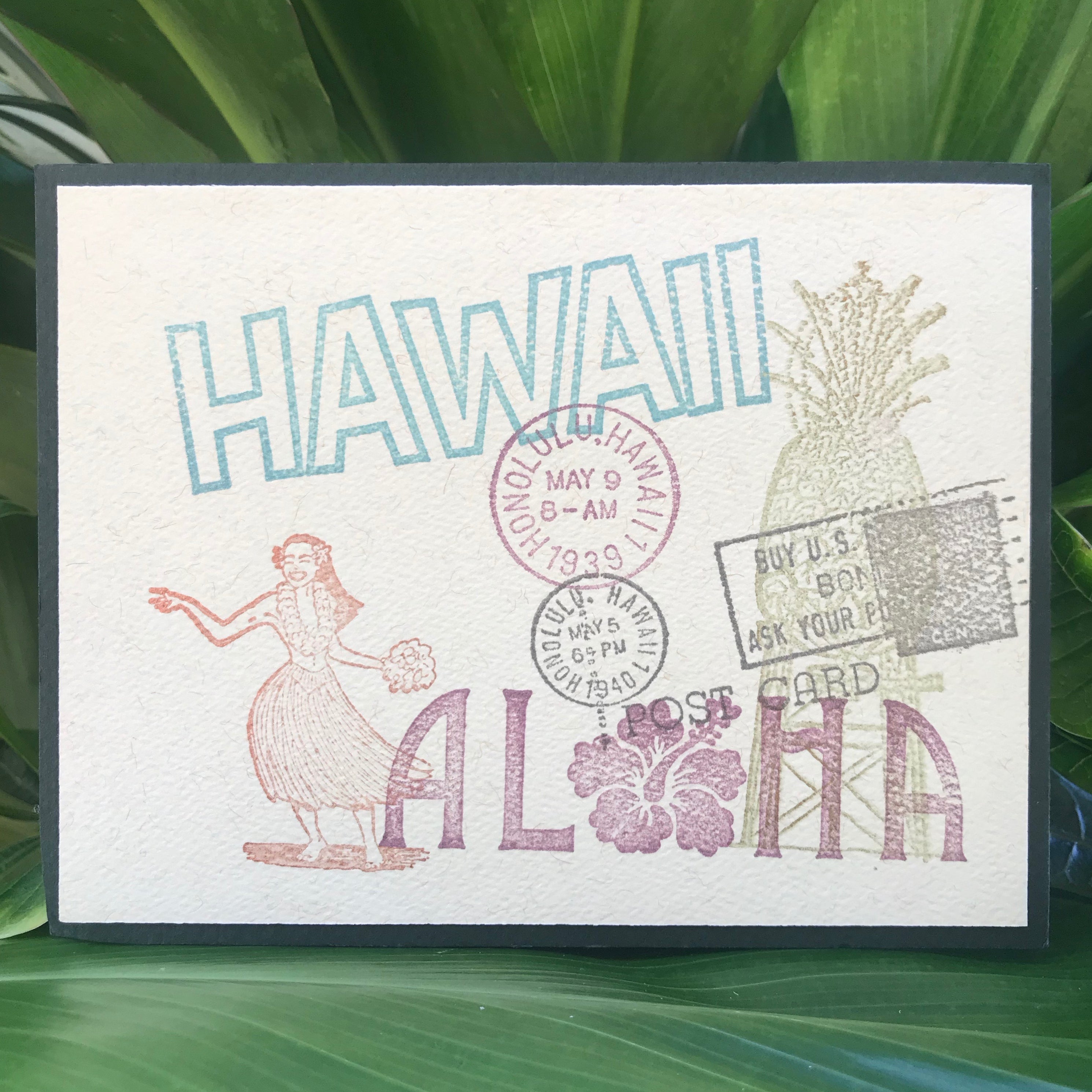 Aloha Hibiscus Stamp– Rubber Stamp Plantation
