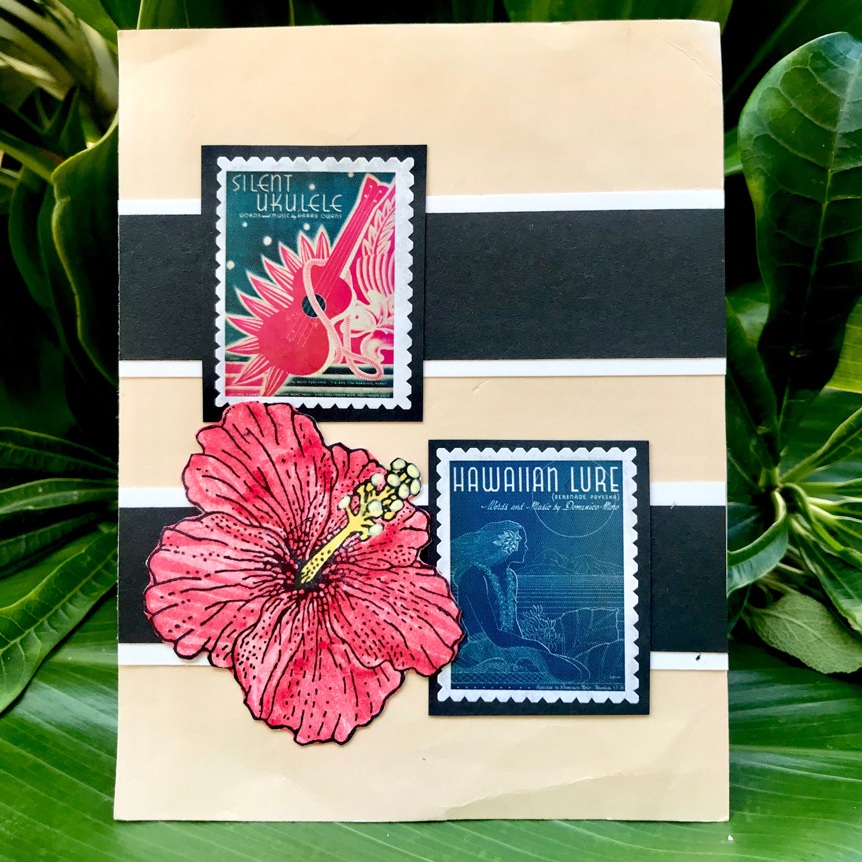 New Hibiscus Stamp– Rubber Stamp Plantation
